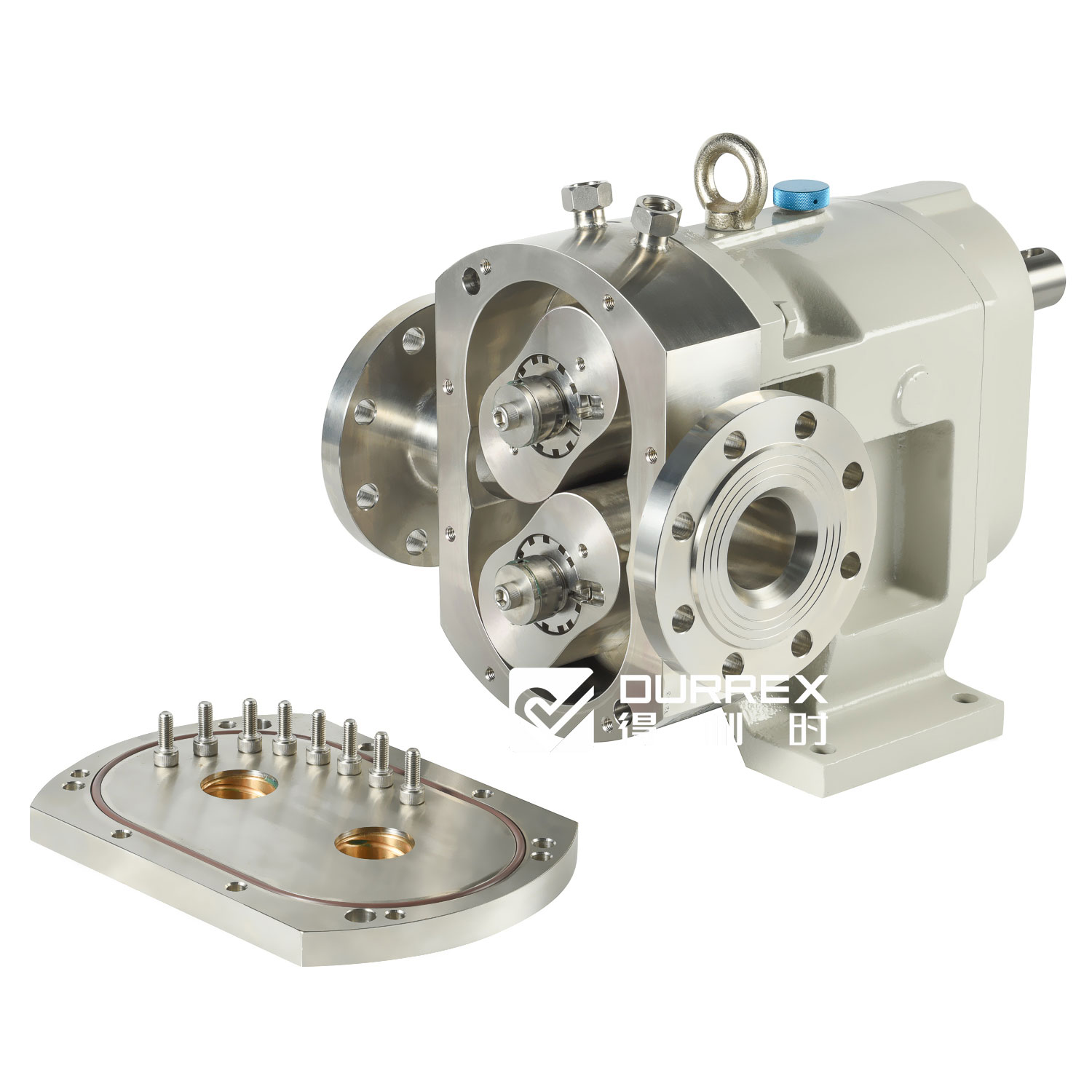 Twin-Rotor Stainless Steel Rotor Pump For Chemical Fiber Industry - Buy ...